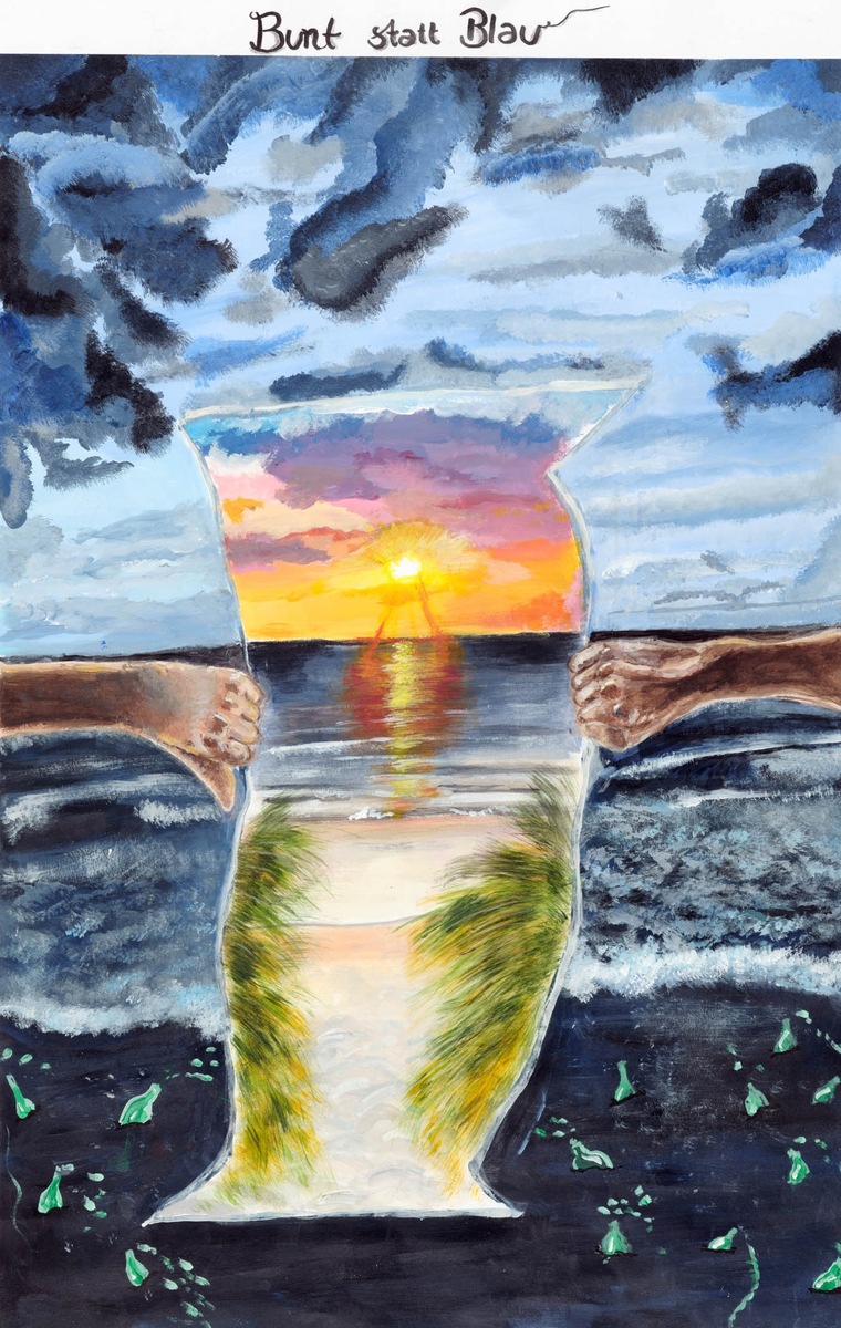 „bunt statt blau“: Dreifachsieg für Landsberger Schülerinnen bei landesweitem ... | Presseportal